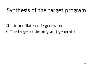Chapter-1.pptx compiler Design Course Material | PPTX