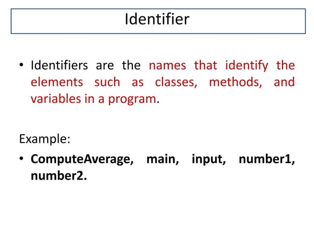Chapter-introduction about java programming | PPT