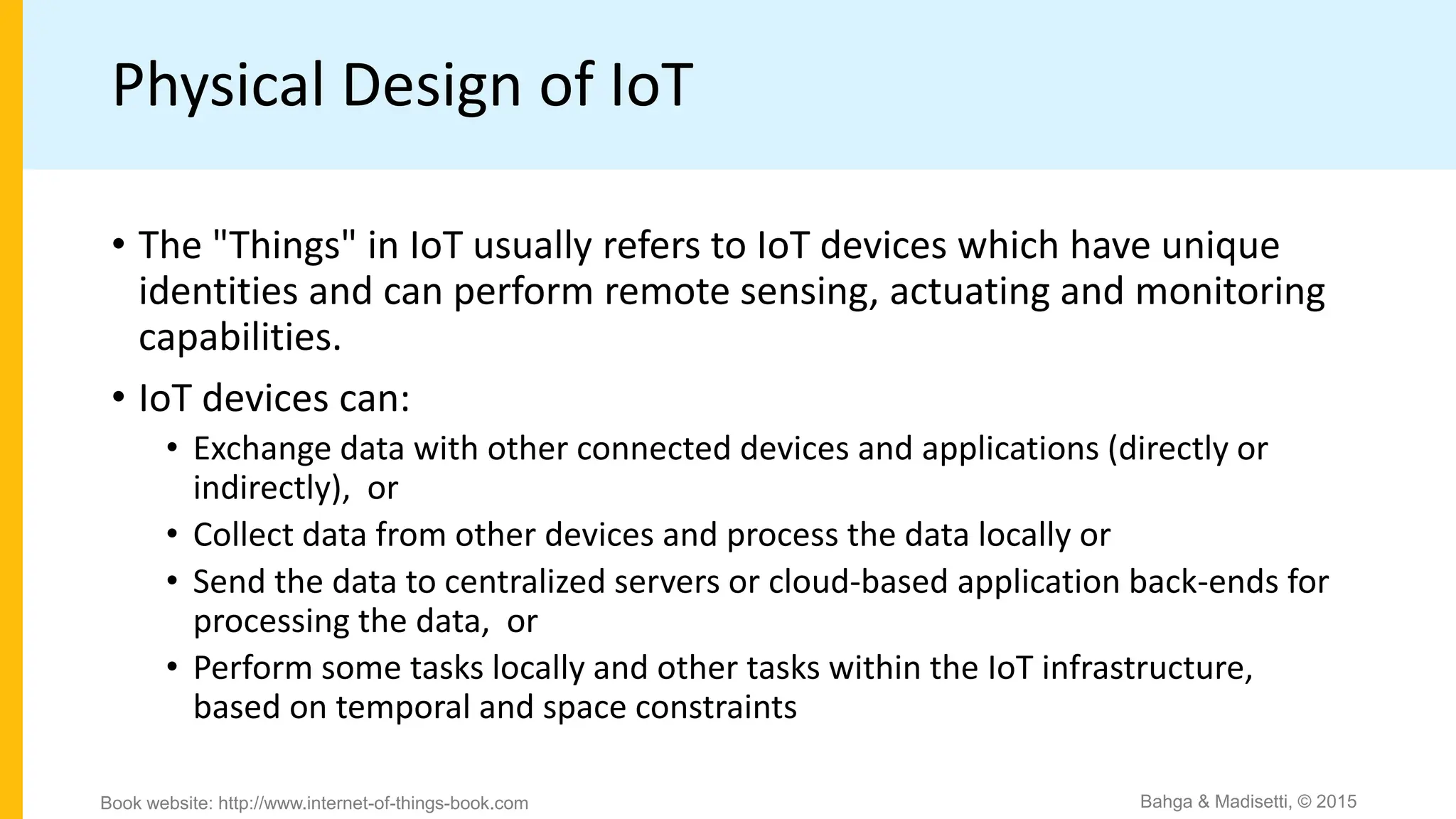 Chapter-1 - Internet of Things: A Hands-on Approach | PPTX