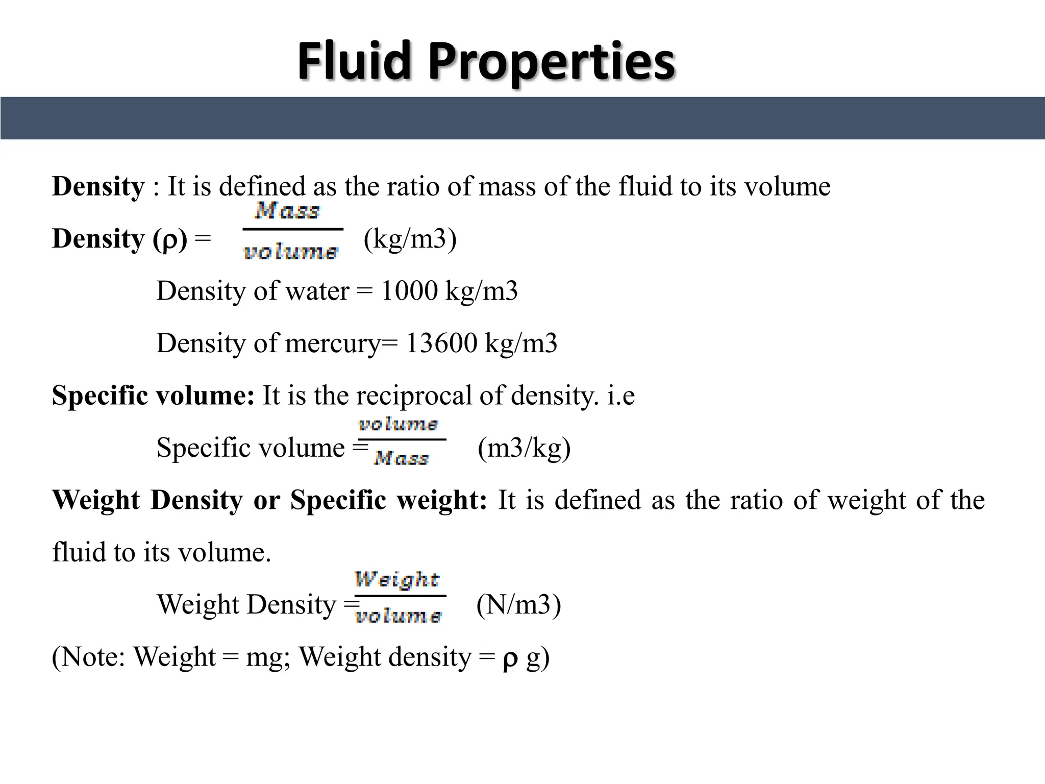 Fluid mechanics fluid properties and characteristics | PPTX