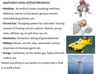 Fluid mechanics fluid properties and characteristics | PPTX