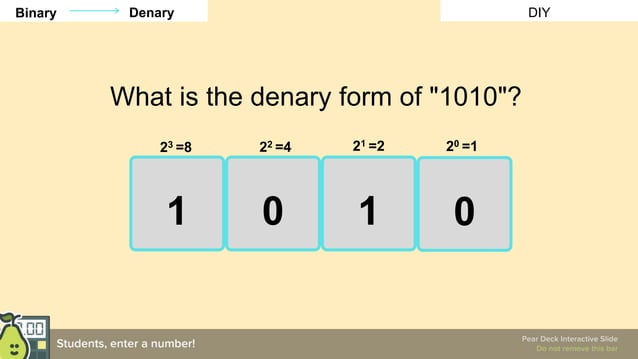 IGCSE Computer Science Chapter 1 - Binary | PPTX