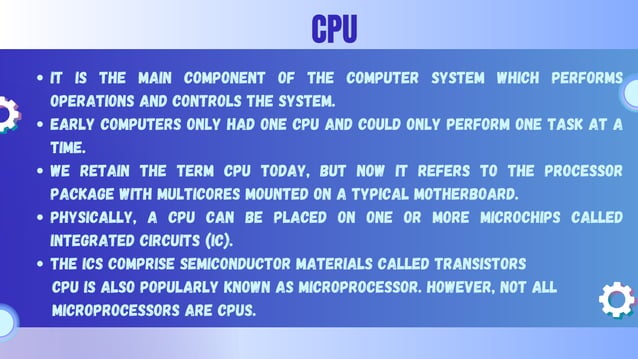 Overview of Computer Introduction of computer | PDF | Computing ...