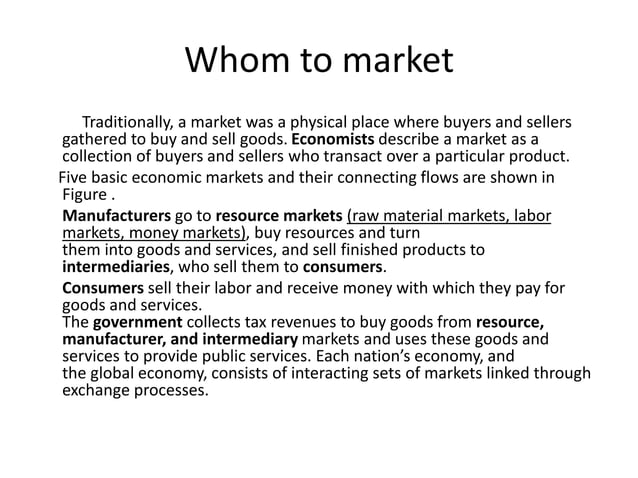 Scope of Marketing and types of demands slides | PPT
