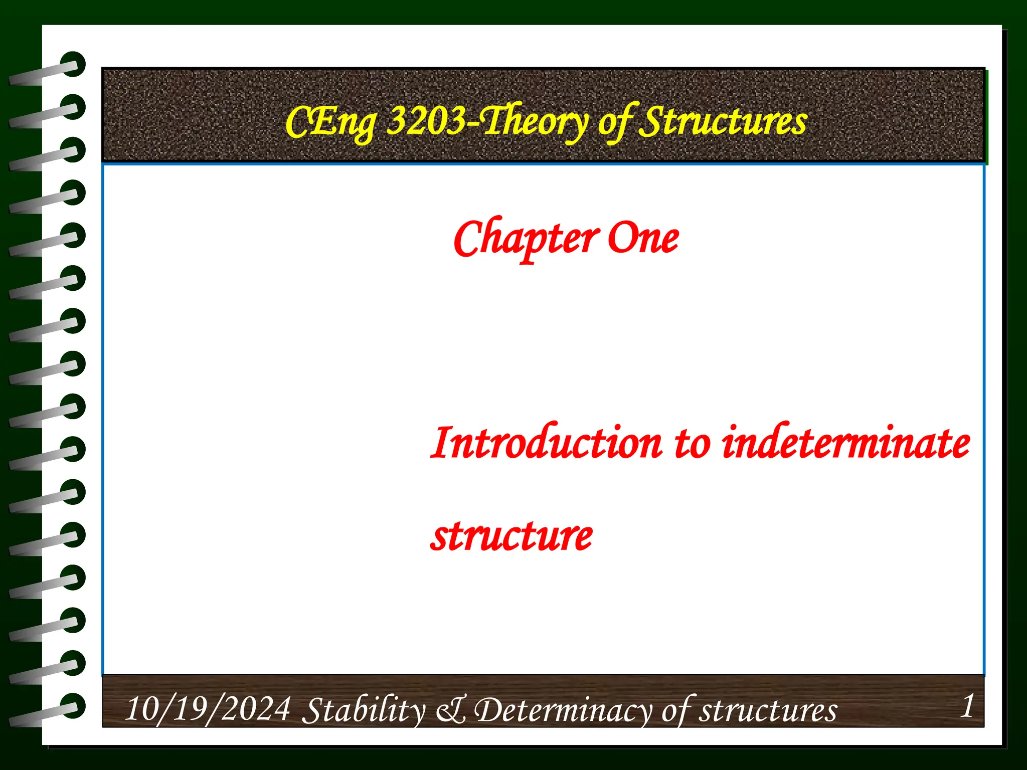 Theory of Structures (Stability and determinacy).pptx
