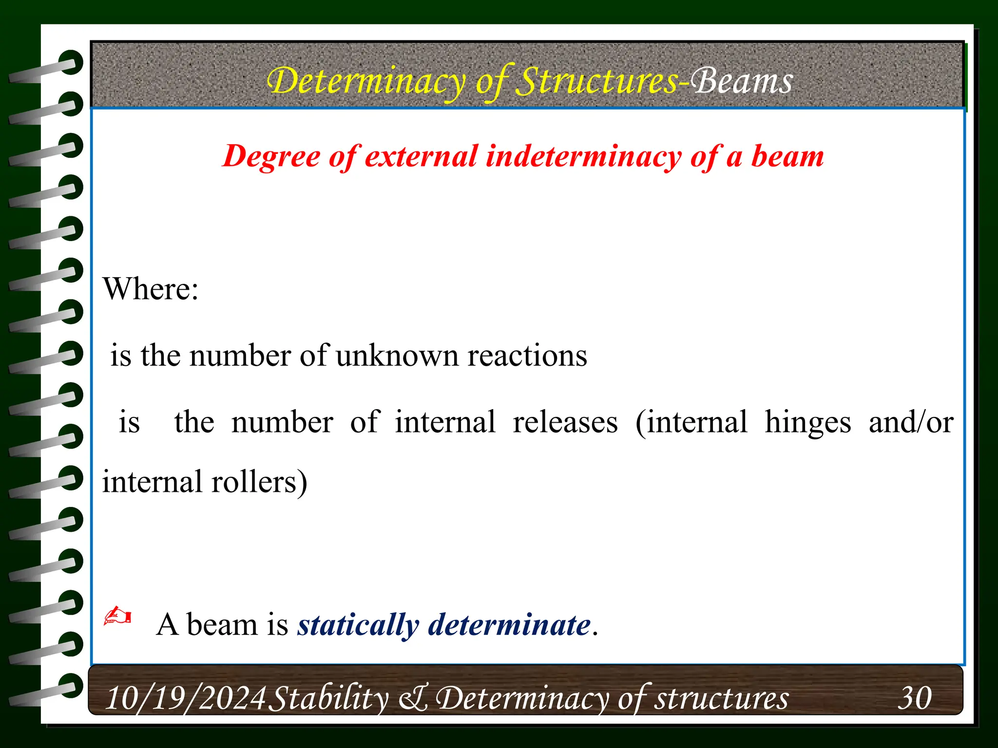 Theory of Structures (Stability and determinacy).pptx