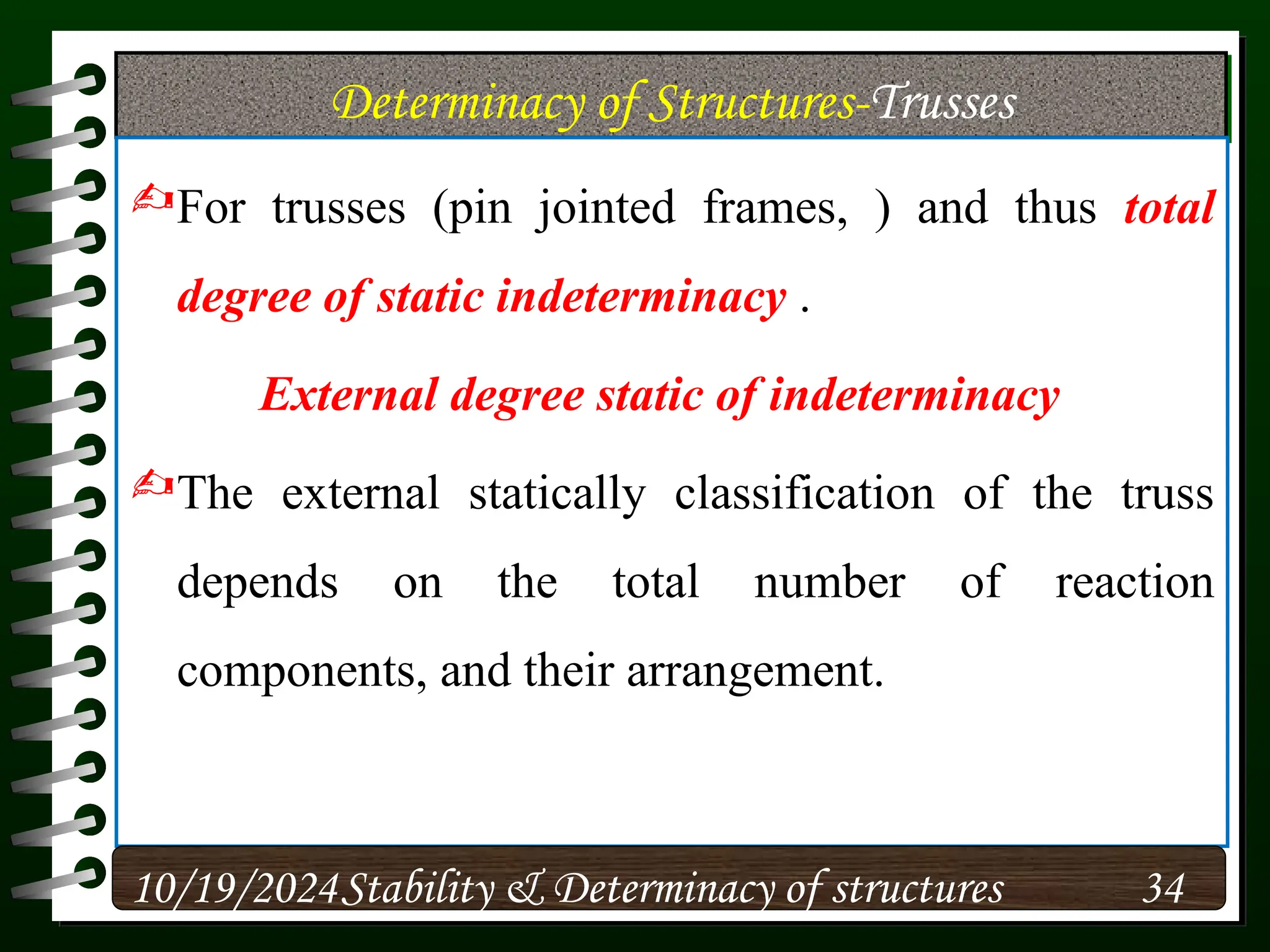Theory of Structures (Stability and determinacy).pptx