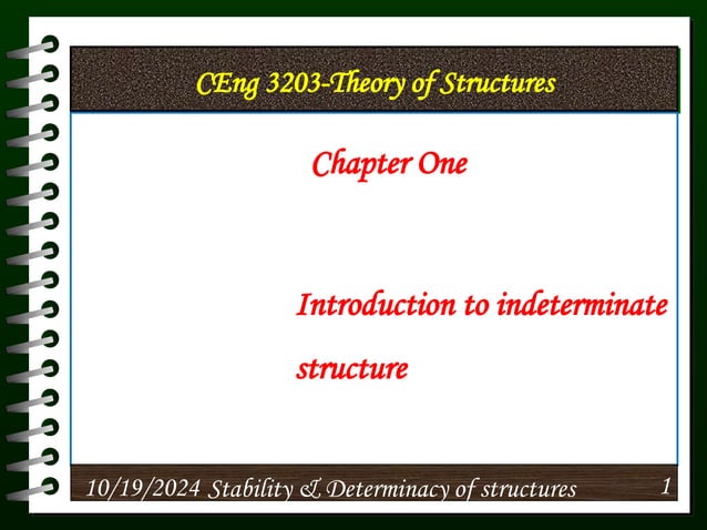 Theory of Structures (Stability and determinacy).pptx