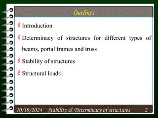 Theory of Structures (Stability and determinacy).pptx