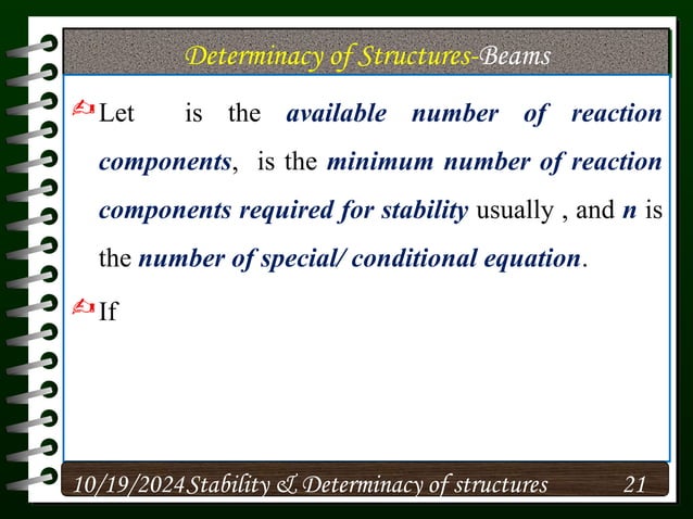 Theory of Structures (Stability and determinacy).pptx