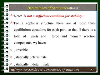 Theory of Structures (Stability and determinacy).pptx