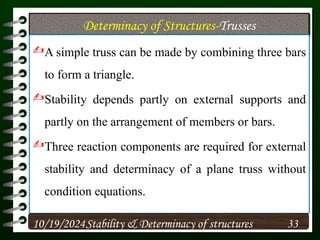 Theory of Structures (Stability and determinacy).pptx