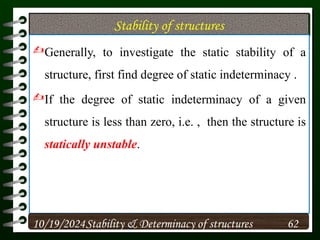 Theory of Structures (Stability and determinacy).pptx