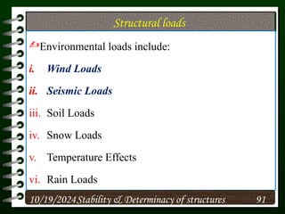 Theory of Structures (Stability and determinacy).pptx