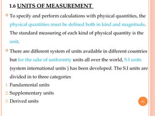 instrumentation and Measurement chapters | PPT
