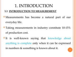 instrumentation and Measurement chapters | PPT