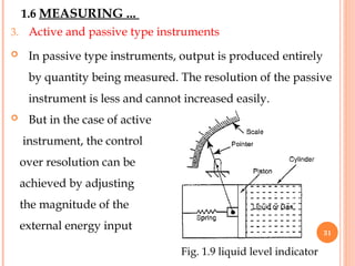 instrumentation and Measurement chapters | PPT