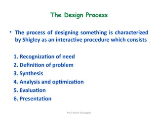 Chapter-1.ppt of design engineering here | PPT