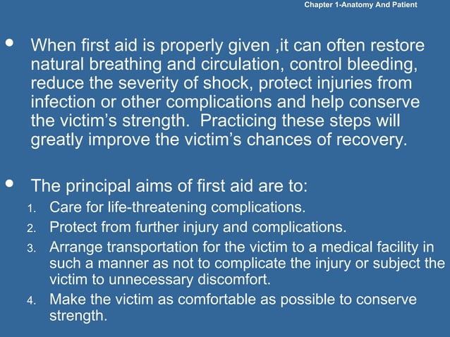 Basic First Aid (Organization and Companies) | PPT
