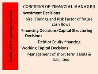 Introduction to Financial Decision Making | PPTX