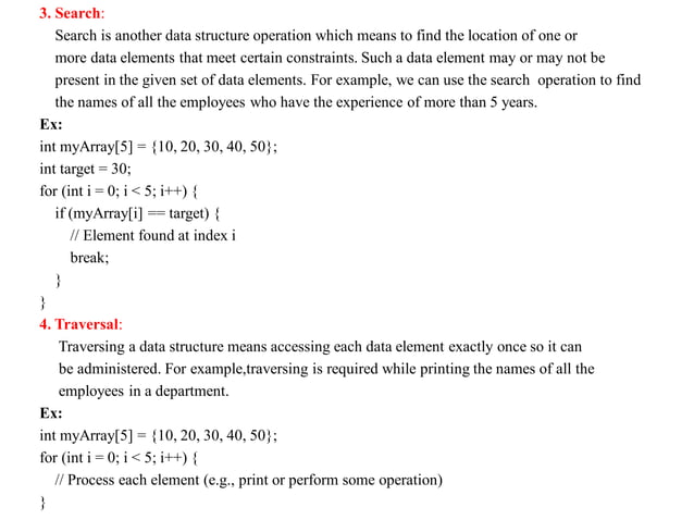 INTRODUCTION TO DATA STRUCTURES AND ALGORITHMS | PDF