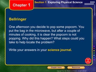 chapter-1.ppt, Scientific method, august | PPT