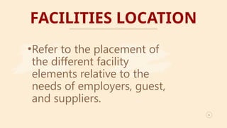 Chapter 1- Ergonomics and Facilities Planning for the hospitality ...