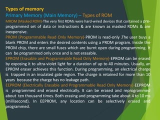 CBSE Informatics Practices Chapter-11 Basic Computer Organization | PPTX