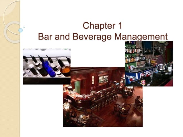 chapter-1-Beverage-Service-Industry-an-Introduction.ppt | Bars & Restaurants | Attractions