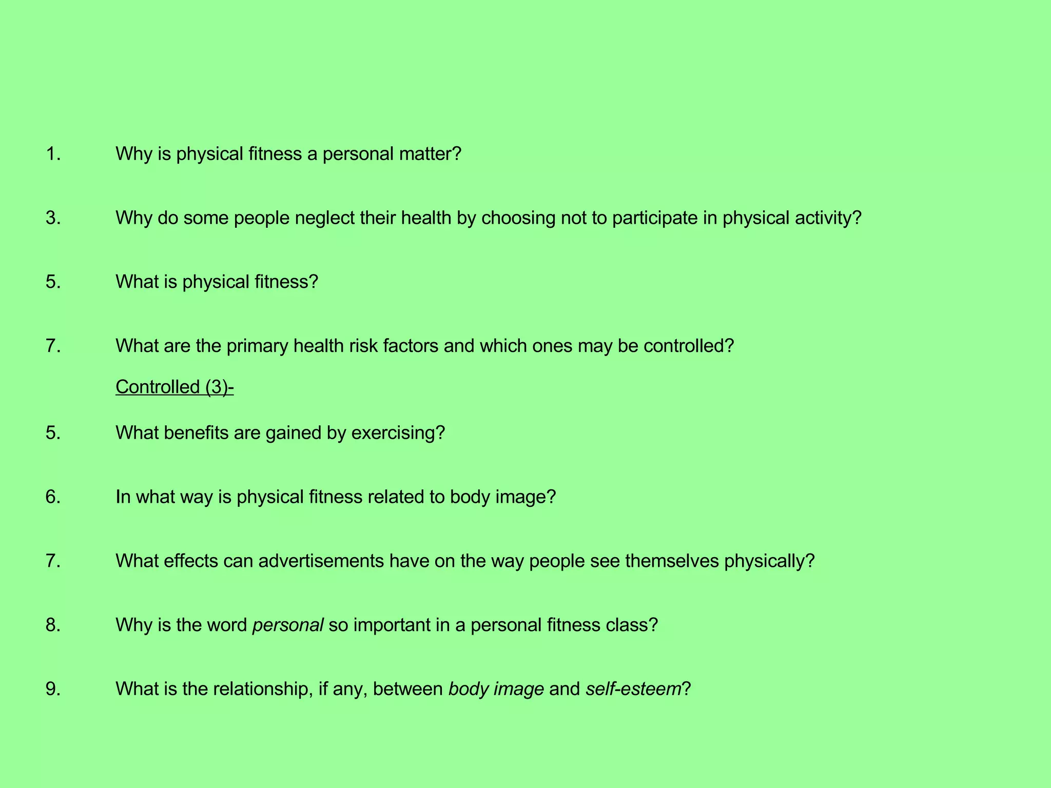 Chapter 1~ Class Assignment | PPT