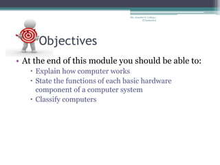 Chapter 1 Computer Concepts (1) | PPT