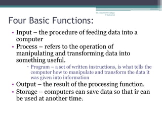 Chapter 1 Computer Concepts (1) | PPT
