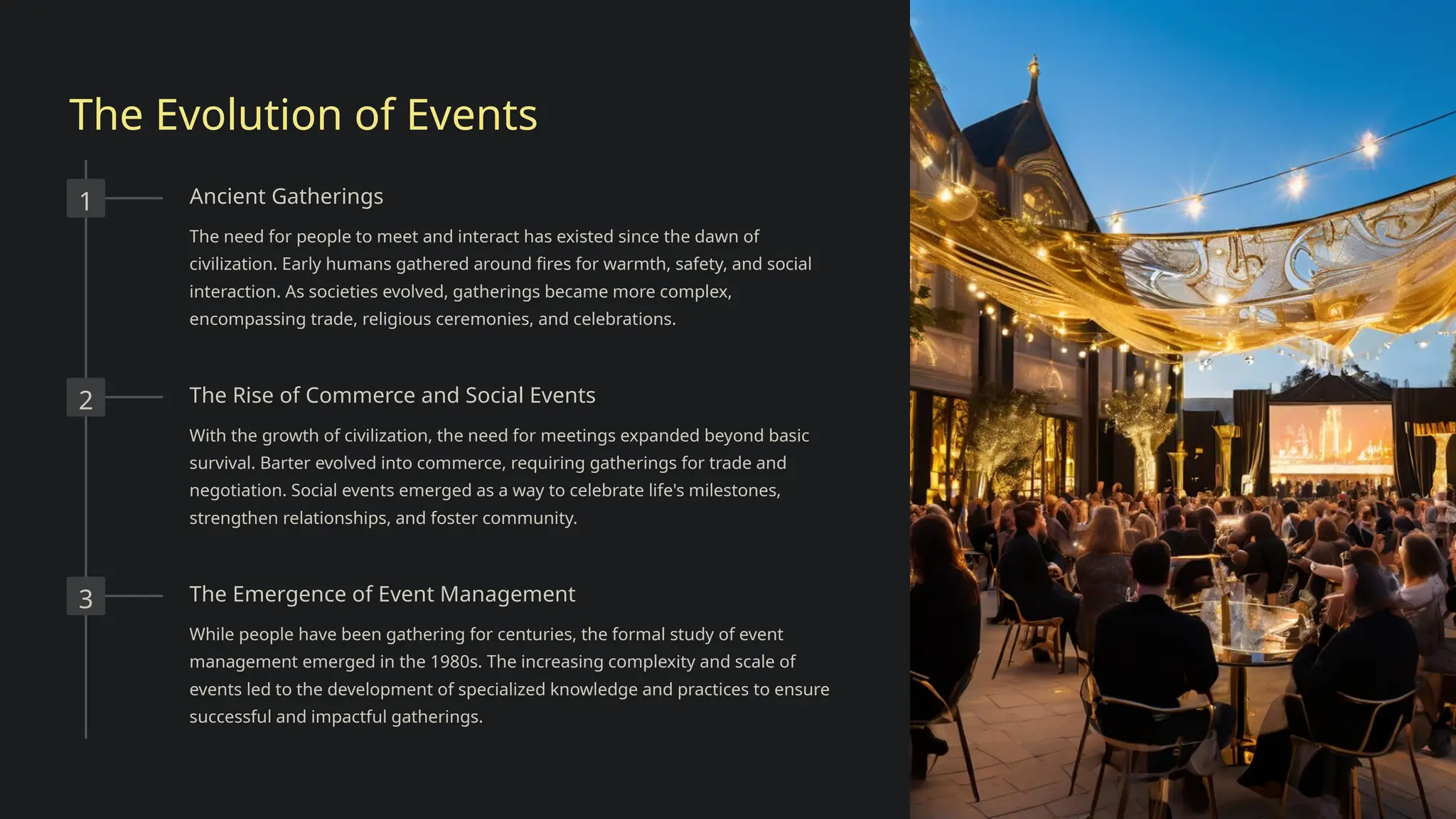 CHAPTER 1 EVENT MANAGEMENT: AN OVERVIEW FOR THE | PPTX