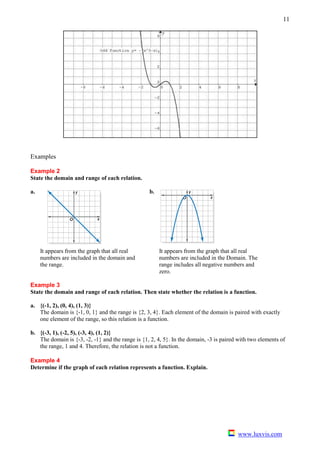 Chapter 1 Functions Relations V3 | PDF