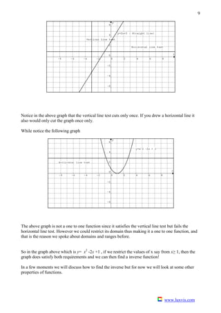 Chapter 1 Functions Relations V3 | PDF