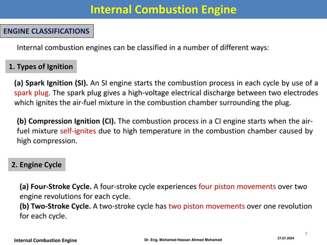 ICE introduction for internal combustion engine | PPT