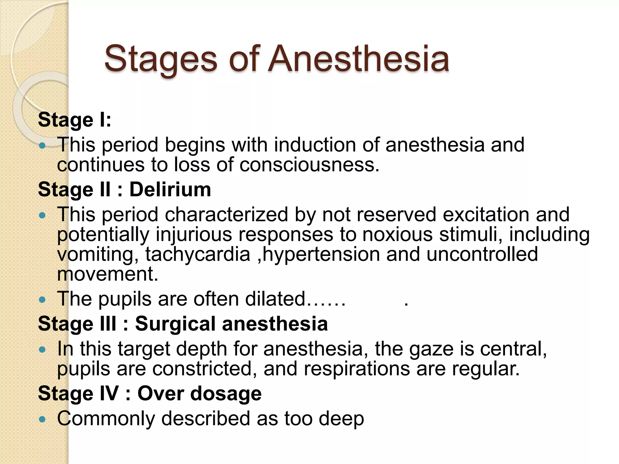 Chapter 1-intro duction of anesthesia | PPTX