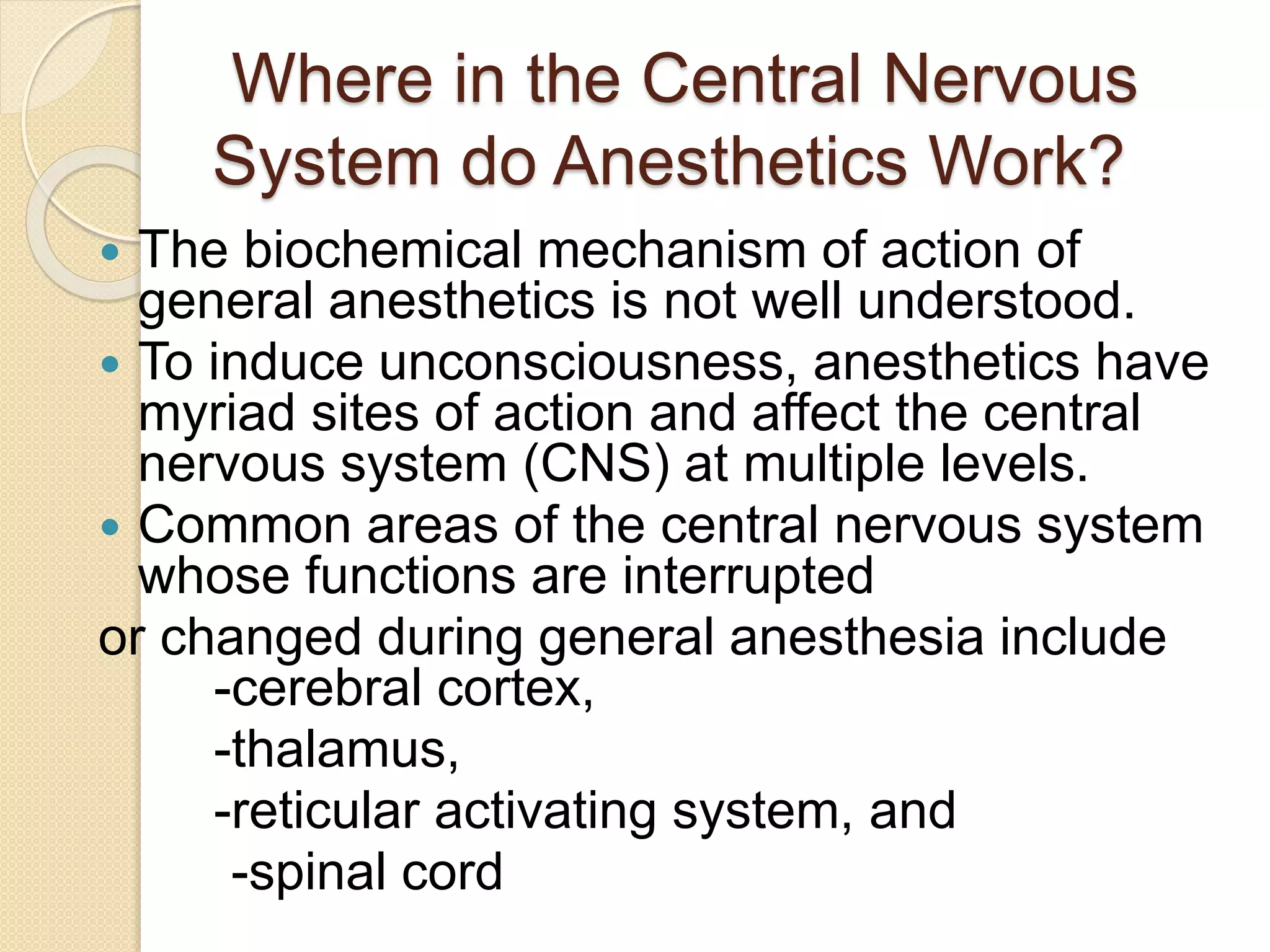 Chapter 1-intro duction of anesthesia | PPTX