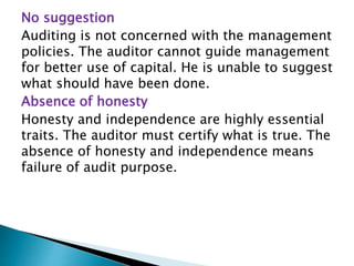 Chapter 1 -introduction to auditing | PPTX