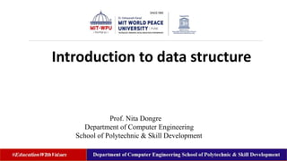 CHAPTER-1- Introduction to data structure.pptx