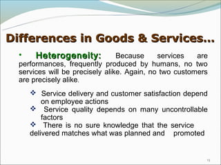 Chapter 1 - introduction to services | PPT