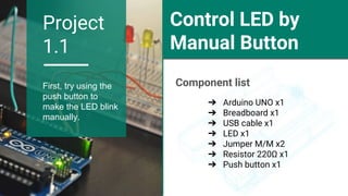 Aruino Lesson 1 - Led Blink | PDF