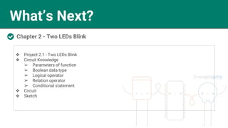 Aruino Lesson 1 - Led Blink | PDF