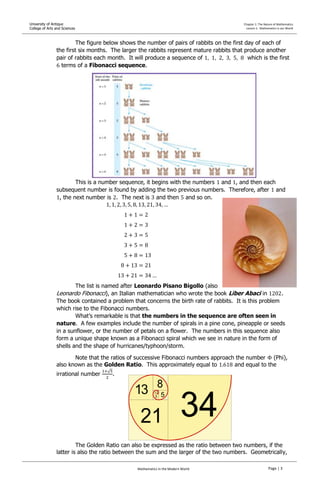 The Nature of Mathematics | PDF