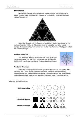 The Nature of Mathematics | PDF