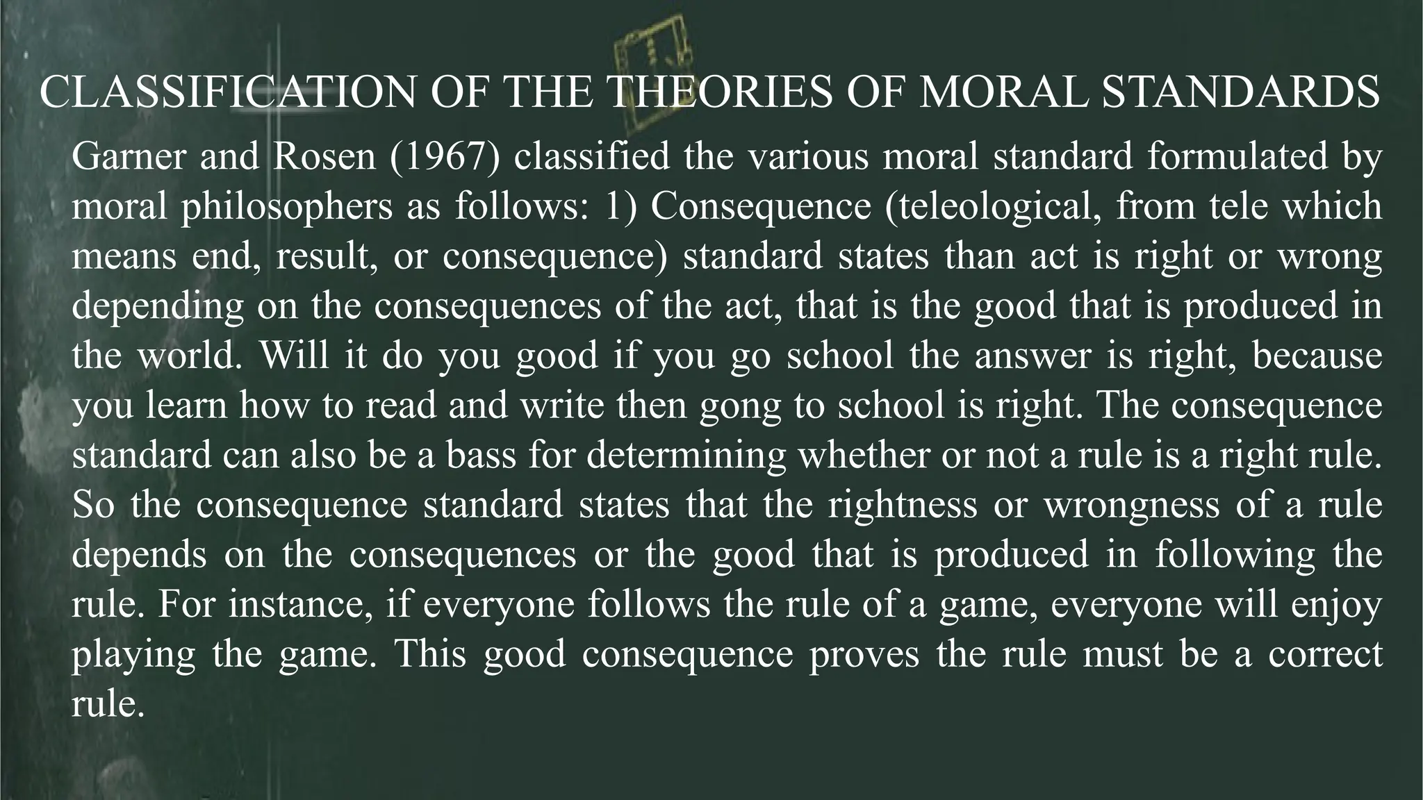 Chapter-1-Lesson-2 Moral and Non moral standards | PPTX