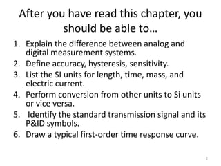 Chapter 1 Measurement System | PPTX