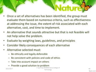 Chapter 1- Overview of Ethics | PPTX