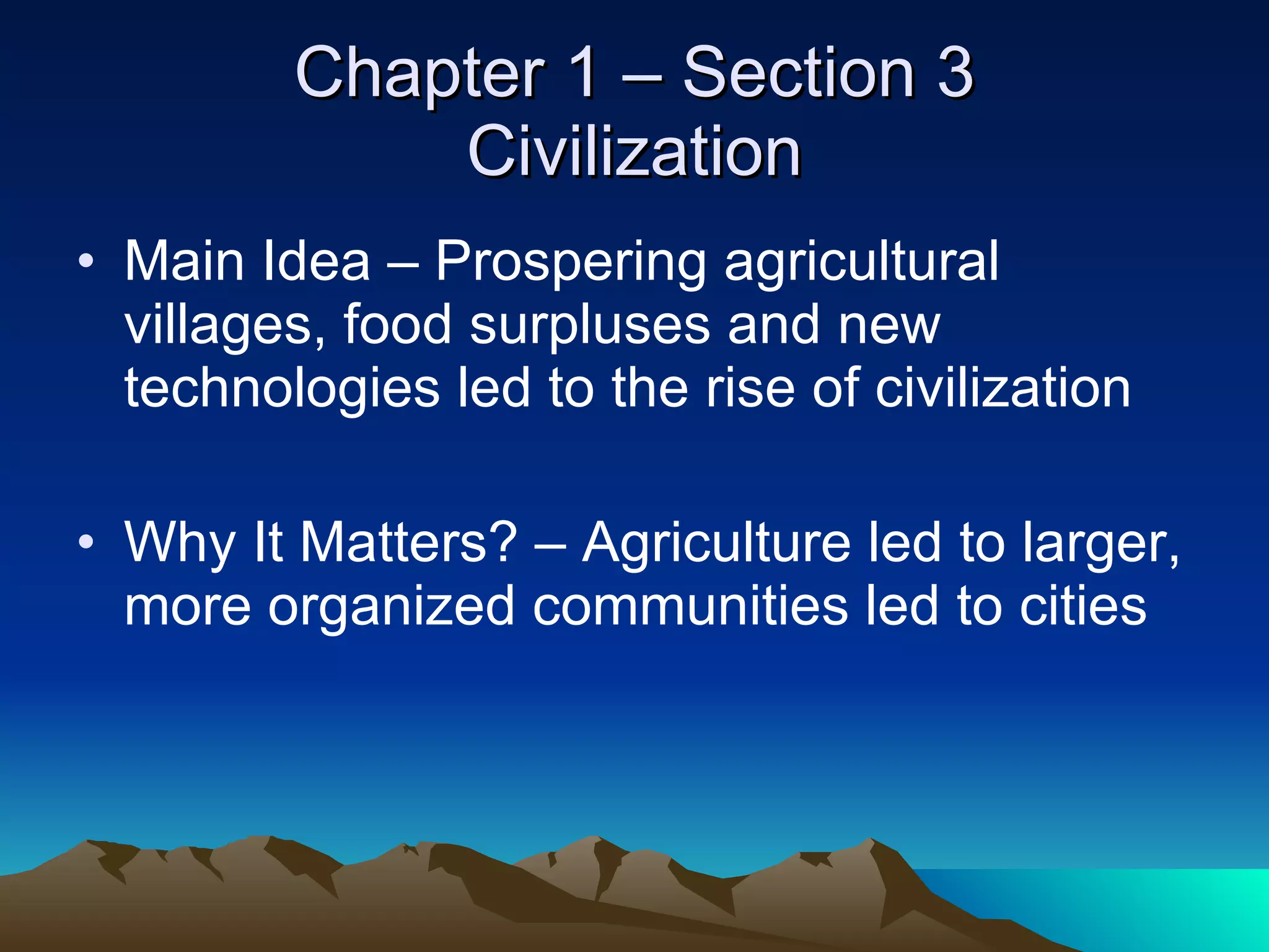 Chapter 1 – Peopling Of The World | PPT