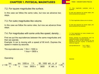 Chapter 1. Physical Magnitudes | PPT